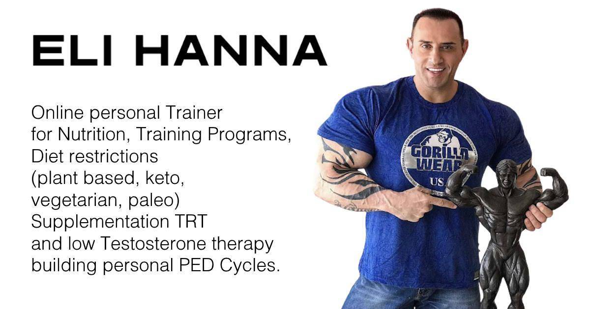 Eli Hanna - Online personal Trainer in pro bodybuilding